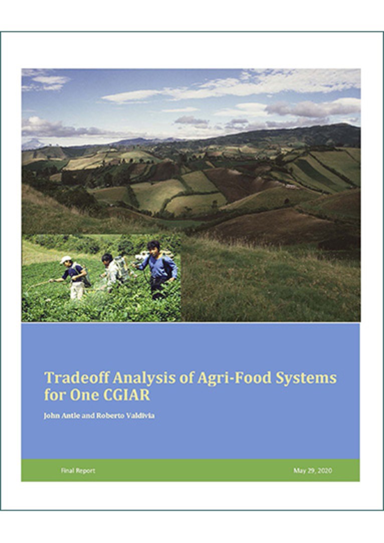 Trade-Off Analysis of Agri-Food Systems for One CGIAR | IAES | CGIAR Independent Advisory and ...